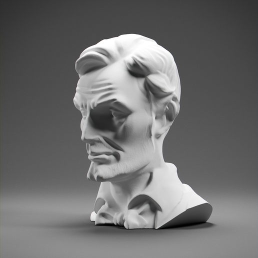 STL file Abraham Lincoln Bust 👤 ・Design to download and 3D print・Cults
