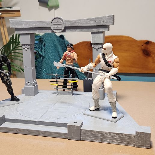 🚧 Classified Construction - Set 05 Ninja Battle Platform・ STL File for ...