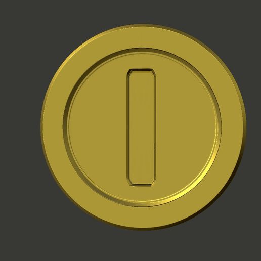 🪙 Coin from Super Mario Brothers・Free STL File for ・Cults