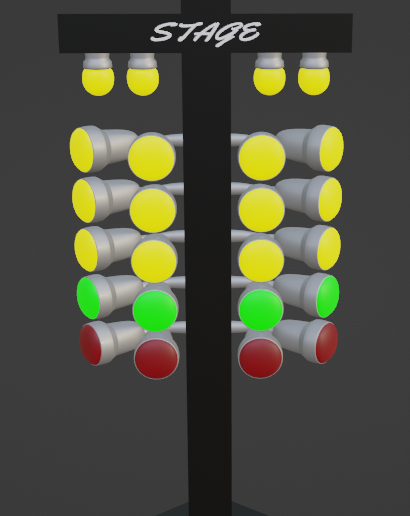 🎄 Christmas Tree NHRA Drag Racing 1:64 / 1:43 Scale for Dioramas・ STL ...