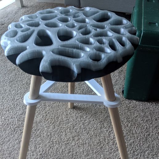 STL file fashion stool 🎨 ・3D printer design to download・Cults