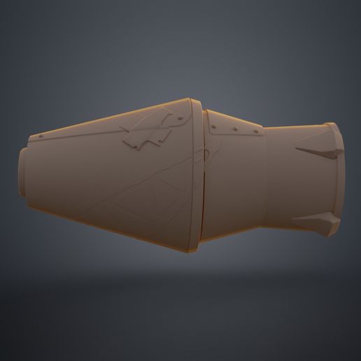 🚀 Arcane Jinx rocket container・Free 3D File for 3D printing・Cults