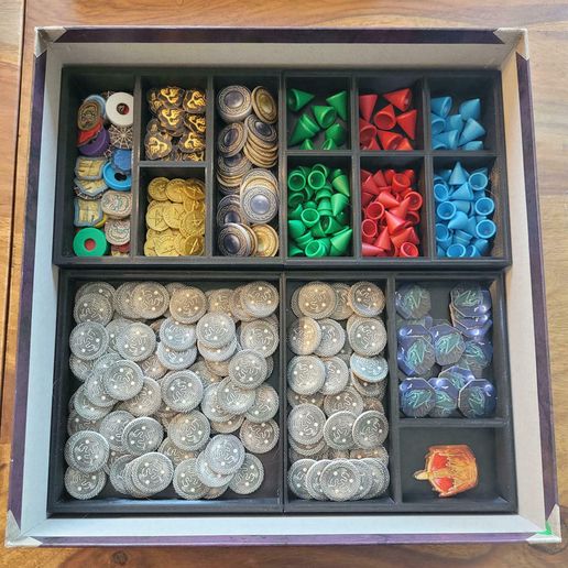 🧸 Talisman Board Game Inlay For All Extensions・Free 3D File for ・Cults