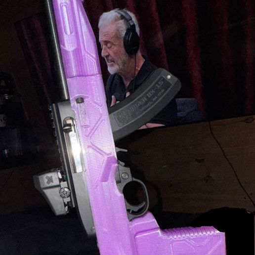 3D print Ruger 10/22 Charger Chassis ARES V3 • made with A1・Cults