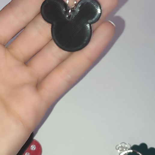 🐁 Mickey Mouse Keychain・Free STL File for ・Cults