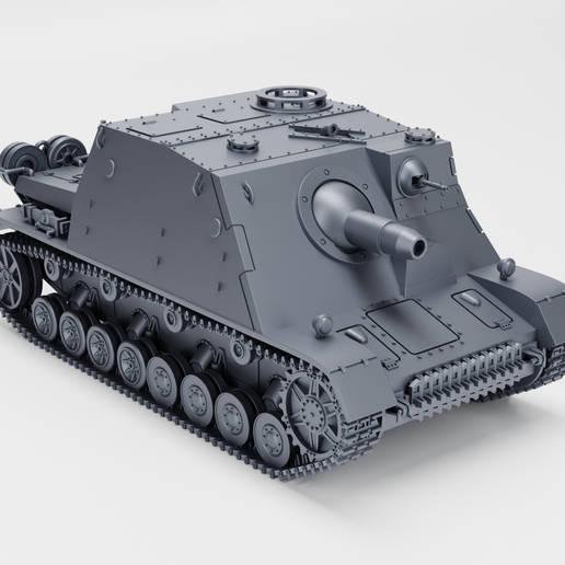 🇩🇪 Sturmpanzer IV “Brummbar” (late) + 3 Tankmen + side armor + ZIMMERIT ...