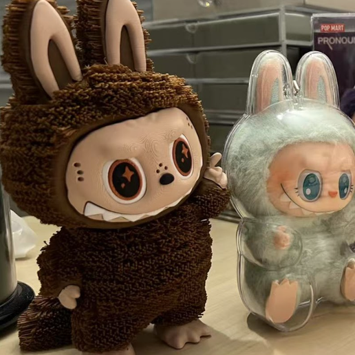 💇 Labubu Zimomo with Hair・ 3MF File for 3D printing・Cults