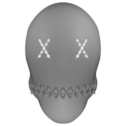 Archivo STL Dysphasia Mask 🎃 ・Plan imprimible en 3D para descargar・Cults