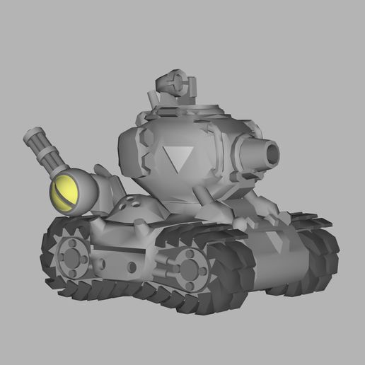 🪖 SV-001 tank - Metal Slug - 3d model to print・Free STL File for 3D ...