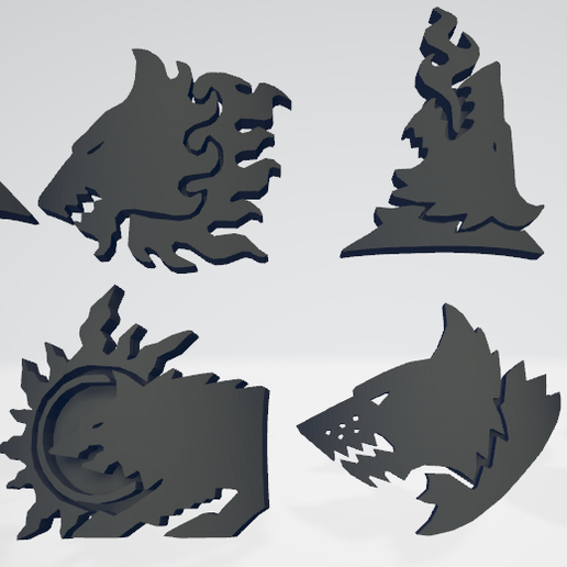 space wolves stencils