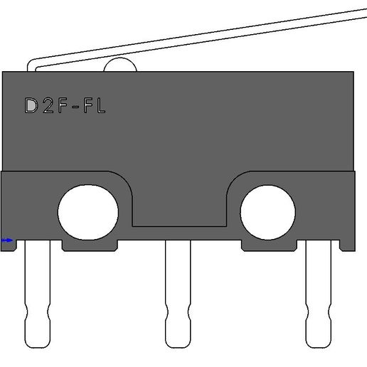 🧞‍♂️ OMRON D2F MICRO SWITCH・ STL File for 3D printing・Cults