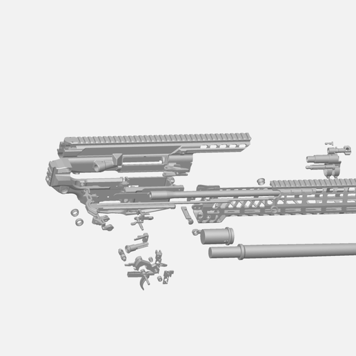 🔫 vfc gbb xm7・ STL File for 3D printing・Cults