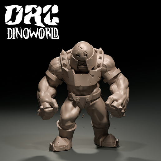 STL file orc juggernaut 🖼️ ・3D print model to download・Cults