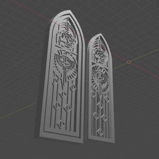 🪟 GOTHIC WINDOW 1・Free 3D File for ・Cults