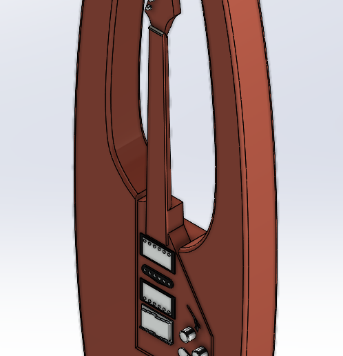 🎸 Masayoshi Takanaka Surfboard Guitar・Free STL File for 3D printing・Cults