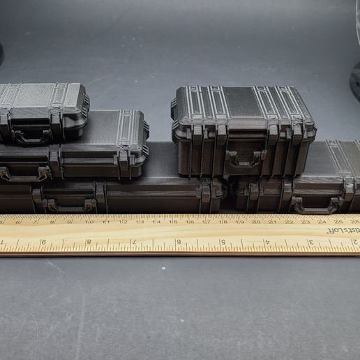 📦 Mini Hard Cases - Functional (6 sizes)・ STL File for ・Cults