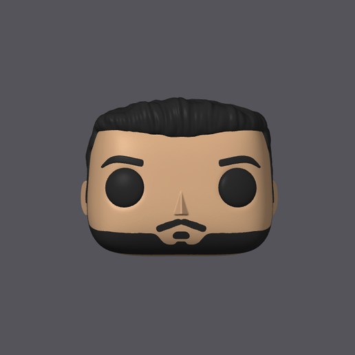 ♂️ Custom funko pop head male 3・ STL File for 3D printing・Cults