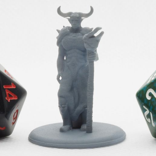 🎲 Asmodeus - Tabletop Miniature・ STL File for ・Cults