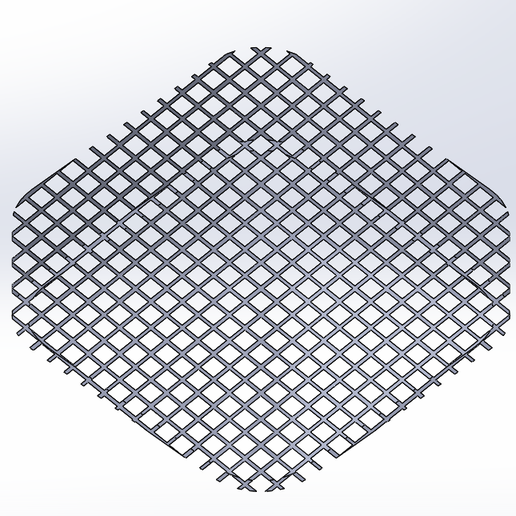 🟪 Square corruga dish・ STL File for 3D printing・Cults