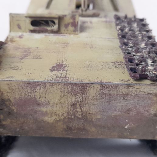 🪖 German Sdkfz 138 tank. 1/16・ OBJ File for ・Cults