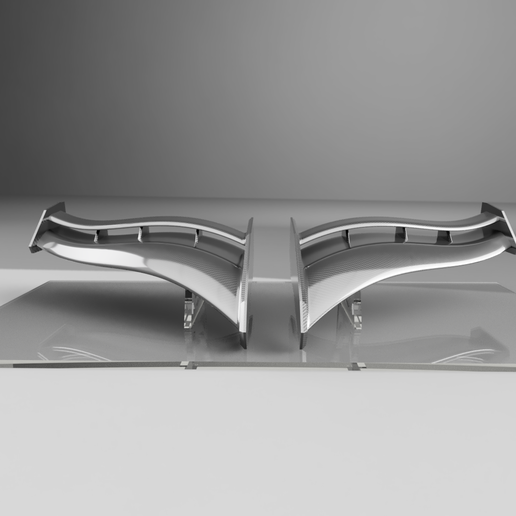 🏍️ Motorcycle / E-Scooter winglets・ STL File for 3D printing・Cults