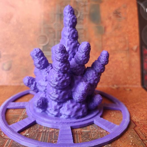 🚬 Smoke Blast Template 5" Inch Counter・ STL File for 3D printing・Cults