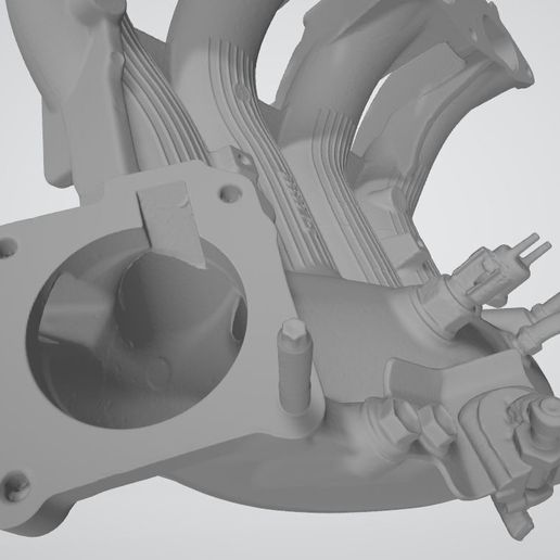 🚗 Toyota Celica/Caldina st215 3sgte intake manifold 3d scan・ STL File ...