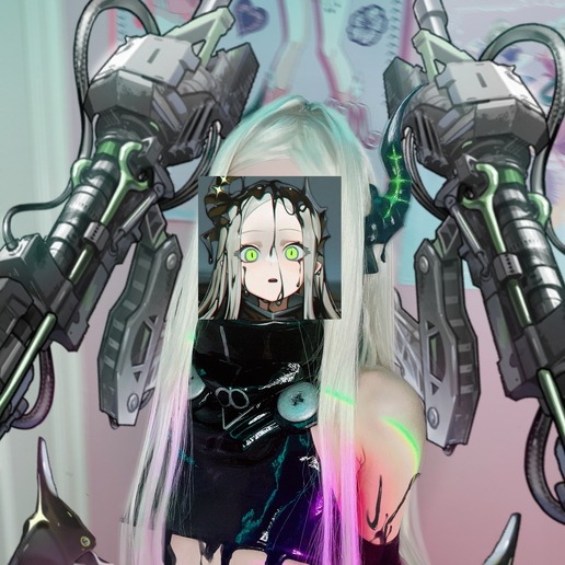 ️ Nikke Goddess of Victory Leviathan's Horns STL file・3D Print・Cults