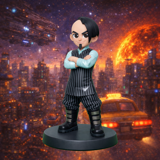 👾 ZORG - LE CINQUIÈME ÉLÉMENT - Figurine 3D style Infinity/Disney ...