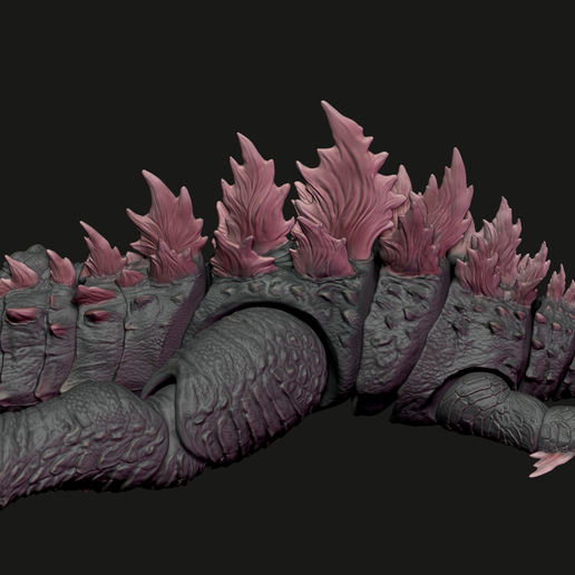 🆕 ARTICULATING GODZILLA THE NEW EMPIRE・ STL File for 3D printing・Cults