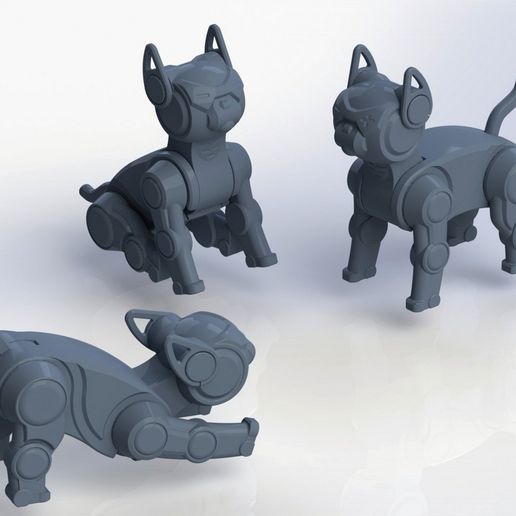 STL file RoboCot・3D print design to download・Cults