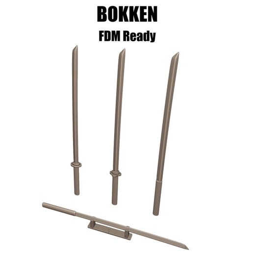 bokken sizes