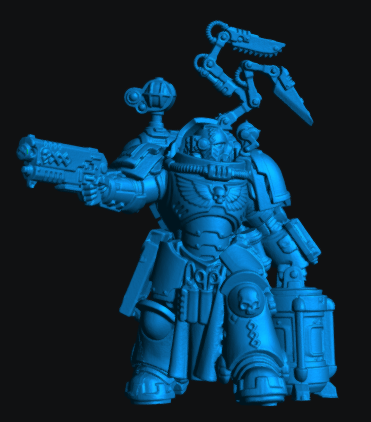3D file SM marine primaris Apothecary biologis 👼 ・3D printer model to ...