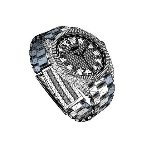 ⌚ ROLEX WATCH CLOCK WRISTWATCH WALL CLOCK MECHANICS 14・ STL File for 3D ...