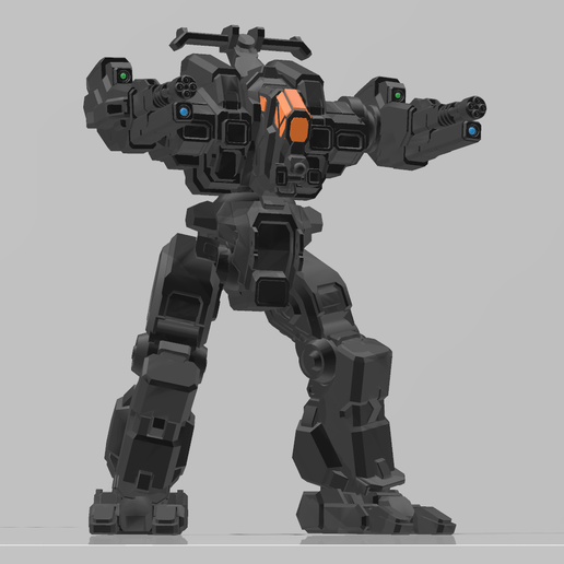 Fichier 3D gratuit American Mecha Gunner new poses 🆕 ・Modèle imprimable ...