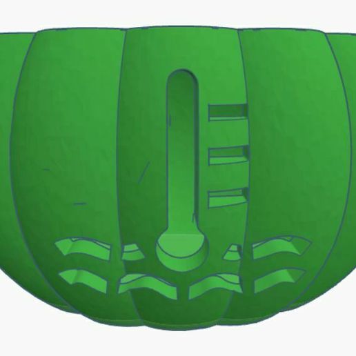 🎃 PUMPKIN CHECK Coolant Warning Light・ STL File for ・Cults