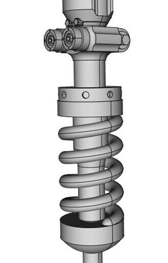 👽 Salvinos JR Nextgen Nascar Ohlins TTR Dampers・ STL File for 3D ...