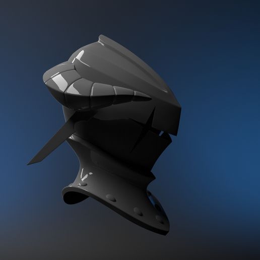 🪖 Albedo Helmet with Necklace from Overlord | High-Quality 3D Printable ...