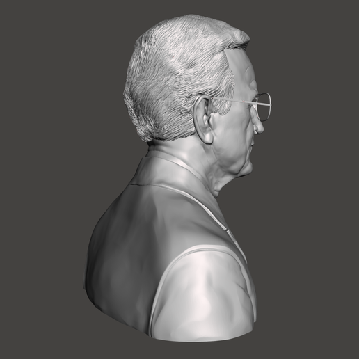 📁 3D Model of George H.W. Bush - High-Quality STL File for 3D Printing ...