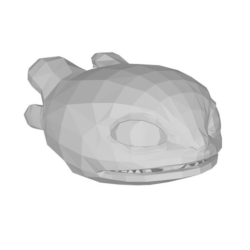 🩻 HTTYD | light FURY HEAD・ STL File for 3D printing・Cults