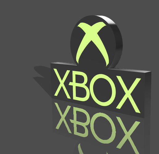 Fichier STL XBOX LAMPE/BOÎTE À LUMIÈRE 🎮 (3MF)・Plan imprimable en 3D à ...