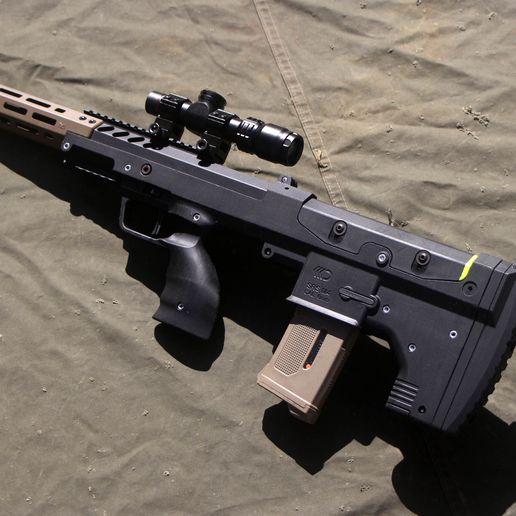 🔫 Silverback SRS Body Kit | Mod. M4 Magazine・ 3MF File for 3D printing ...