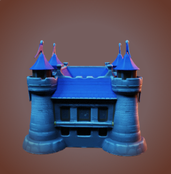 🏰 Medieval Castle 3D Model - Detailed Fantasy Fortress STL・ STL File ...