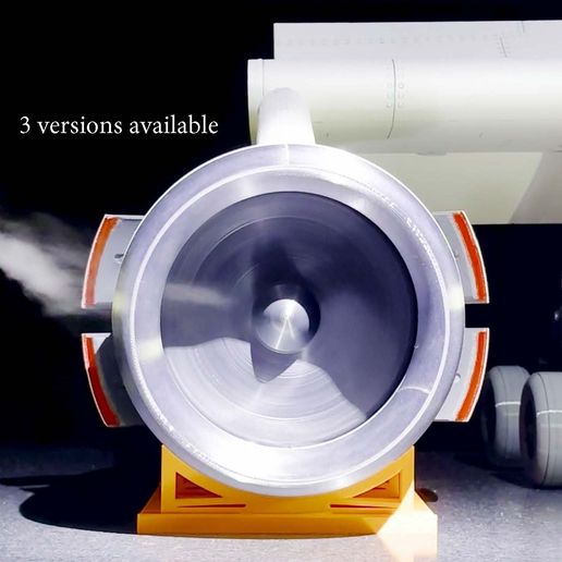️ Motorised Jet Engine Fan Model Functional fan・ 3D File for 3D ...