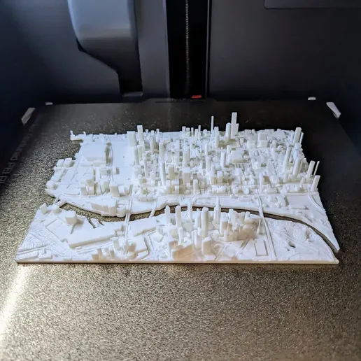 🇦🇺 Melbourne Australia 3D Miniature・Free 3D File for ・Cults
