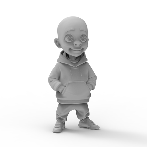 🎨 Bboy Cartoon character / Bboy Personnage Figurine Cartoon・ STL File ...