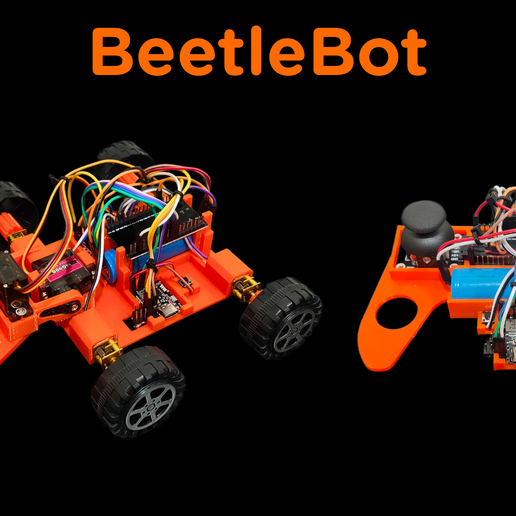 3MF file BeetleBot Kit 🤖 (GCODE)・3D printable model to download・Cults