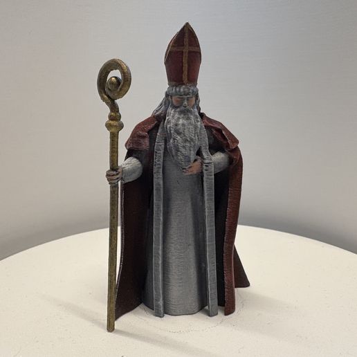 🪞 Sinterklaas 3D figure・ STL File for 3D printing・Cults