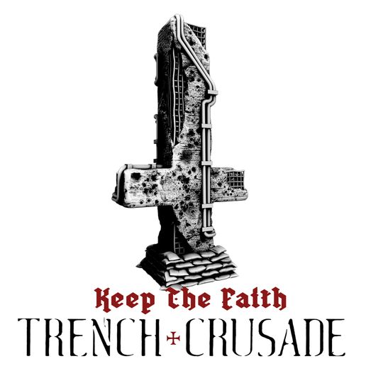Trench Crusade - Heretic Cross V1・ STL File for 3D printing・Cults