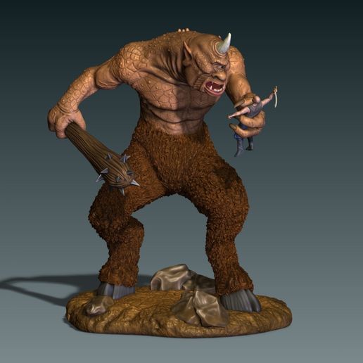 🛑 The 7th Voyage of Sinbad Cyclops・ STL File for 3D printing・Cults